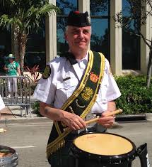 Highland Games France - John Scullion juge aux concours pipe band